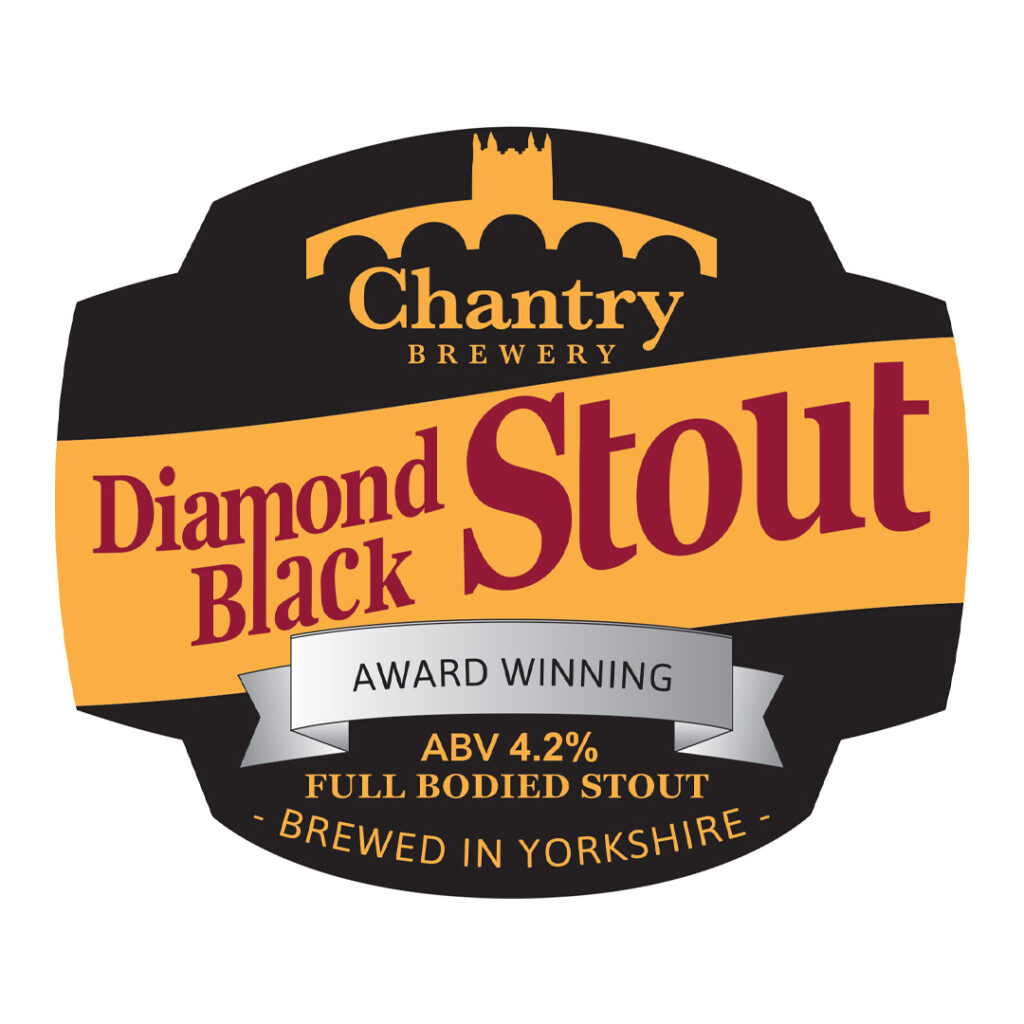 Diamond Black Stout 4.2% – 5L Mini Keg – Chantry Brewery