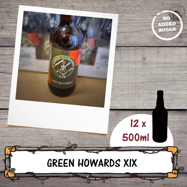 Green Howards 4.1% – 12 x 500ml bottles – Chantry Brewery